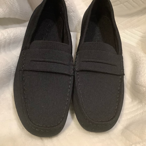 Rothy's | Shoes | Rothys The Driving Loafer Knit Fabric Black Solid ...